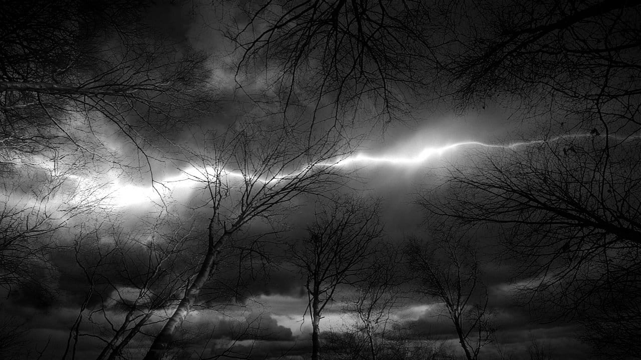 Rain with thunder and lightning - Nature Sounds TV